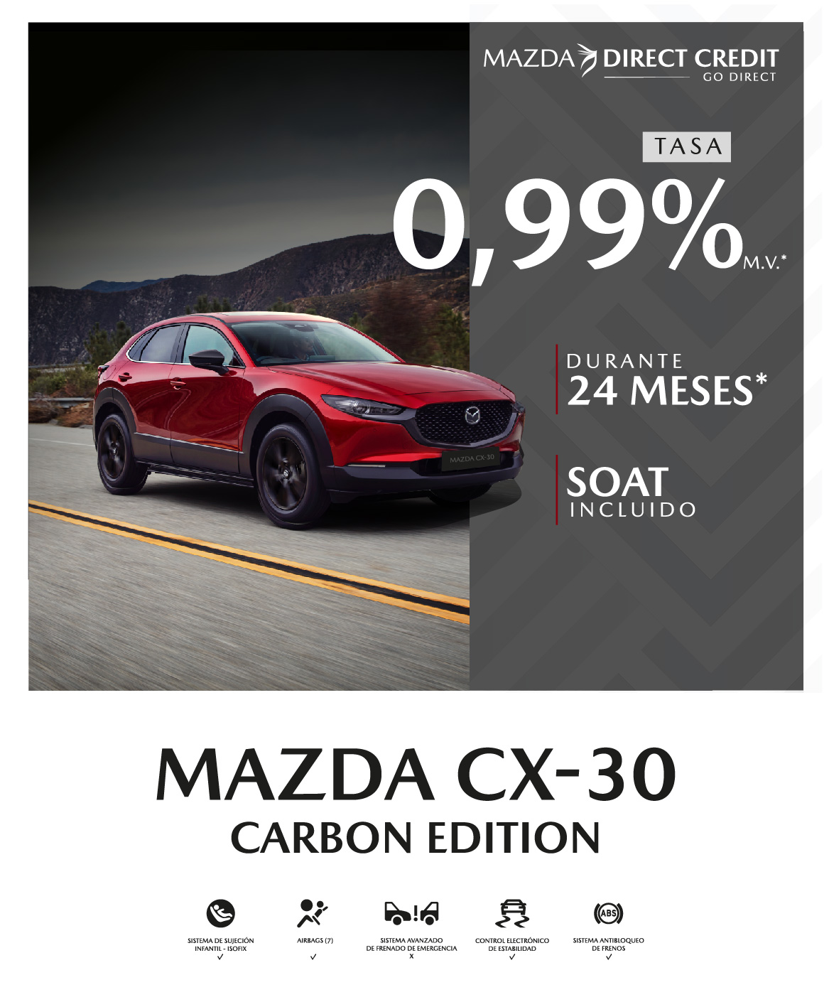 Mazda CX-30 – AUTOLAND COLOMBIA – Concesionario de Carros Nuevos y Usados